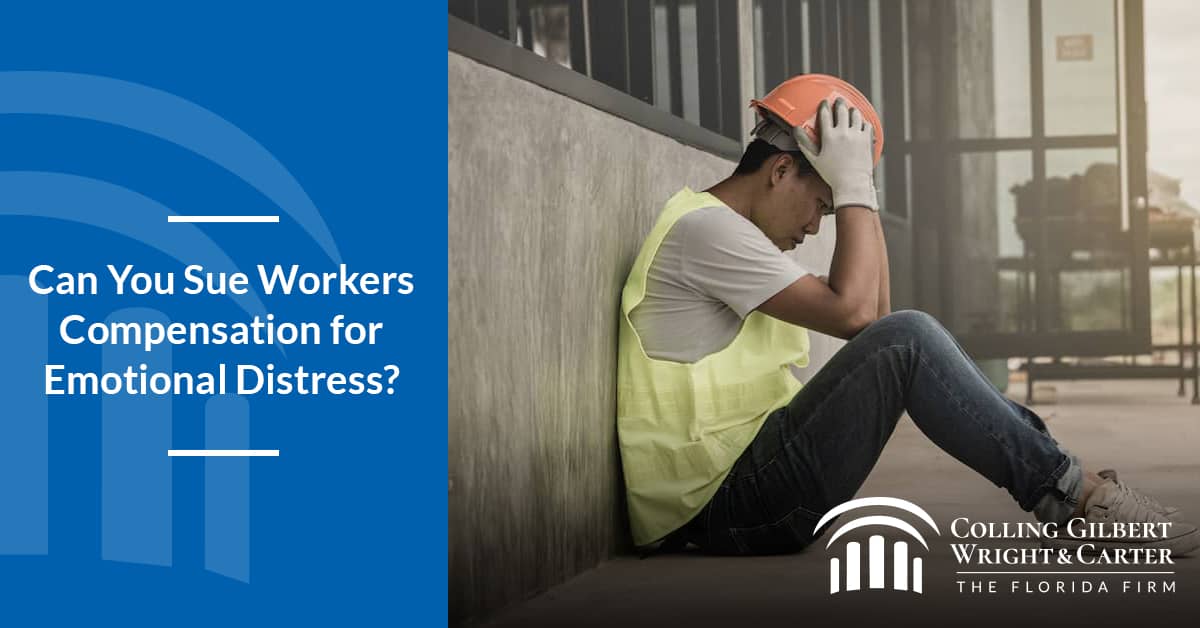 Does Workers' Comp Cover Emotional Distress? | Orlando, FL