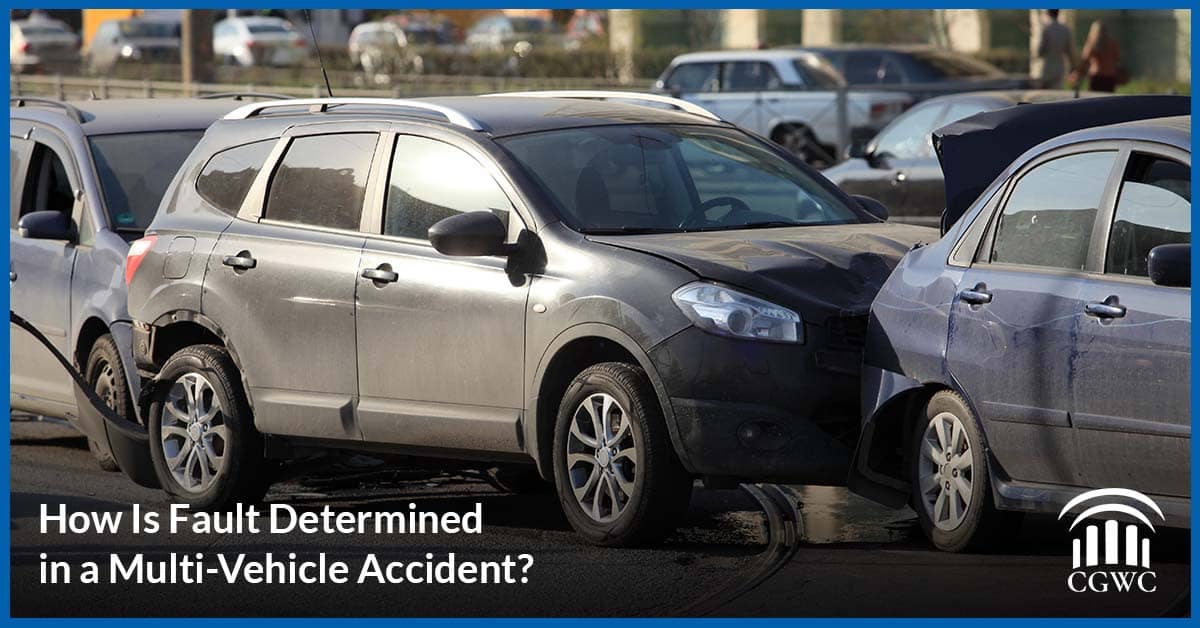 Determining Fault in a Multi-Vehicle Accident | Orlando, FL