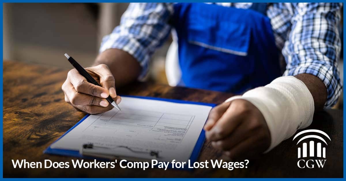 When Are Lost Wages Covered By Workers' Compensation?