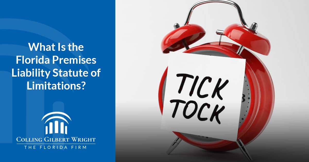 Florida Premises Liability Statute of Limitations Explained