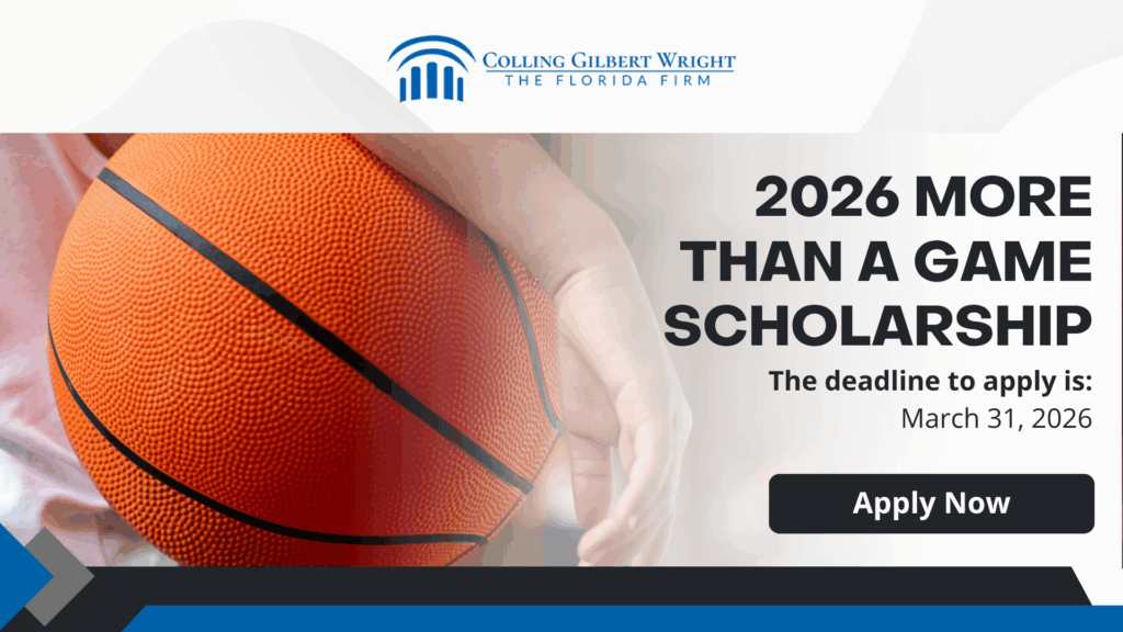 2026 More Than a Game Scholarship - Colling Gilbert Wright